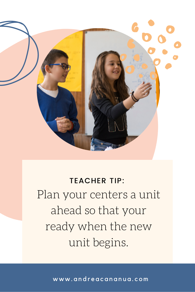 5 Easy and Proven Ideas for Every Math Center Rotations